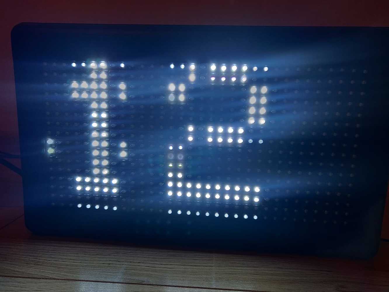 Monochrome 32*16 P10 HUB12 LED matrix control with ESP32 - SmartMatrix ...