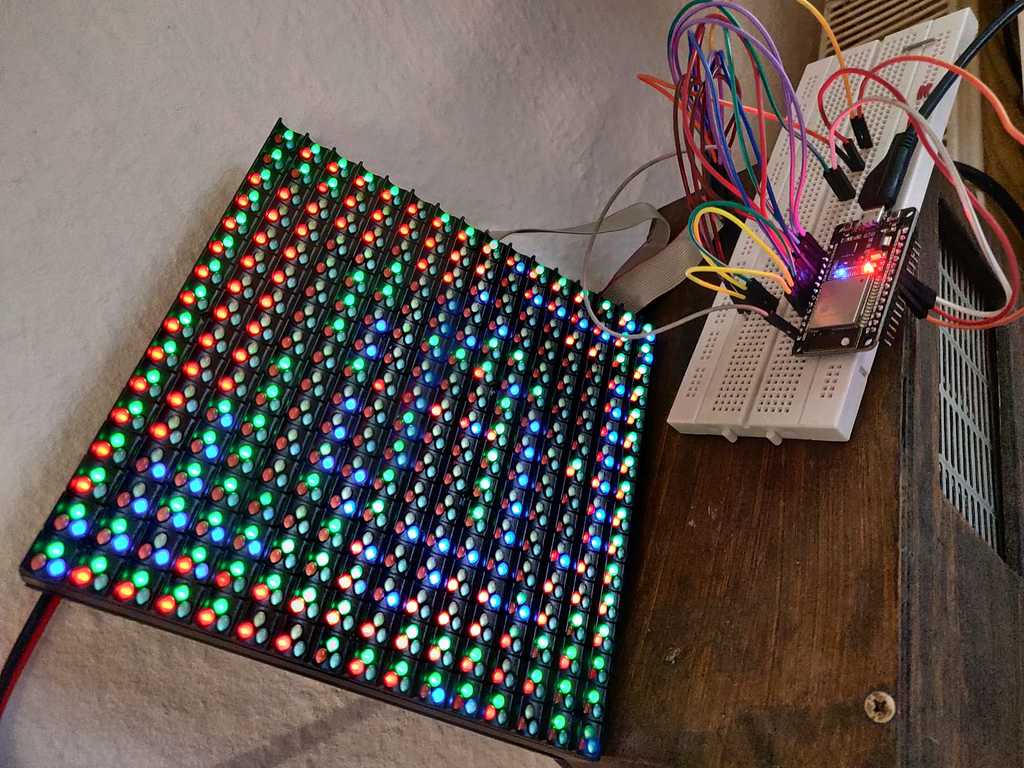 Freshly mapped 16x16 Mod4 panel now to dimm (Solved) - SmartMatrix ...