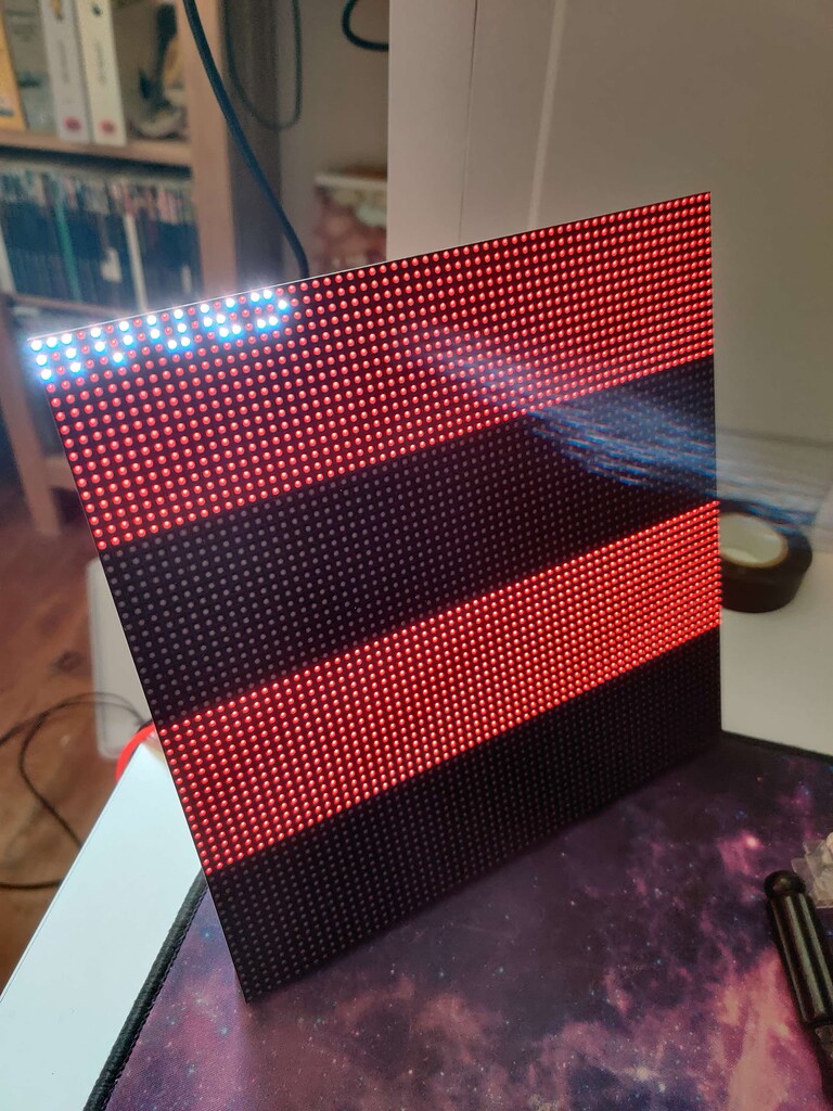 Esp32 whit 64x64 led matrix - SmartMatrix Community